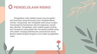 pengambilan risiko -fatya nisa salsabila | PPTX