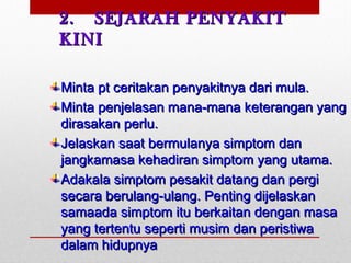 PENGAMBILAN RIWAYAT PESAKIT - SISTEM KARDIOVASKULAR | PPT