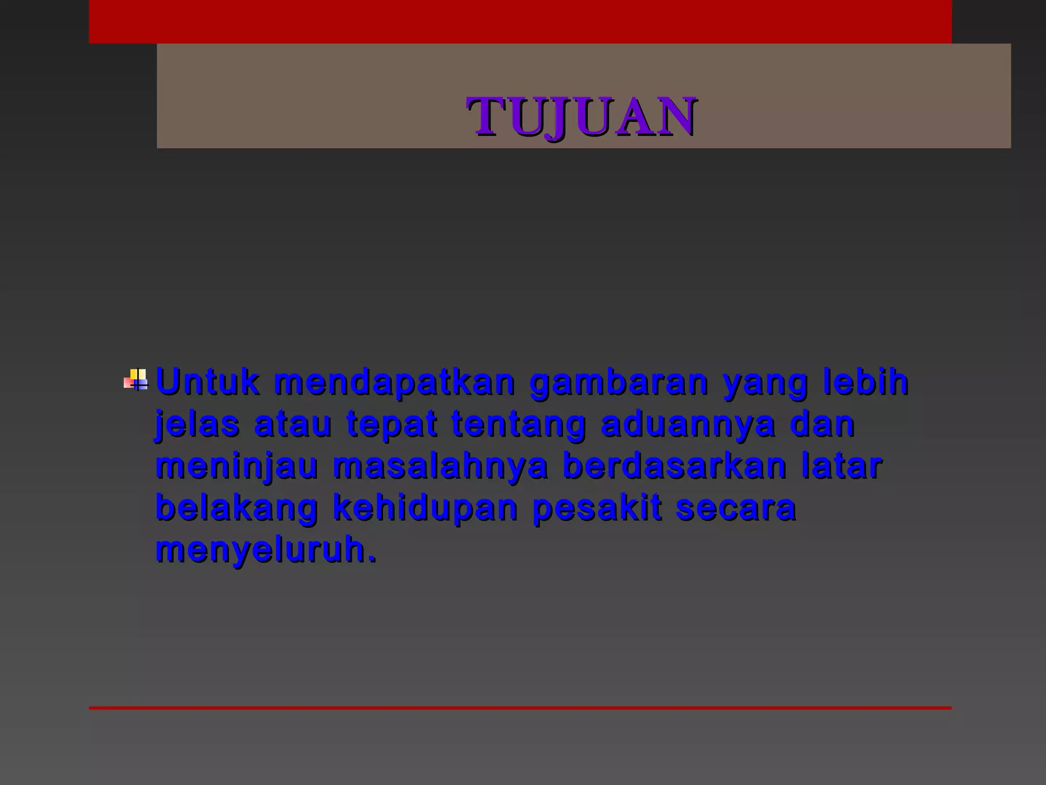 PENGAMBILAN RIWAYAT PESAKIT - SISTEM SALURAN PERNAFASAN | PPT
