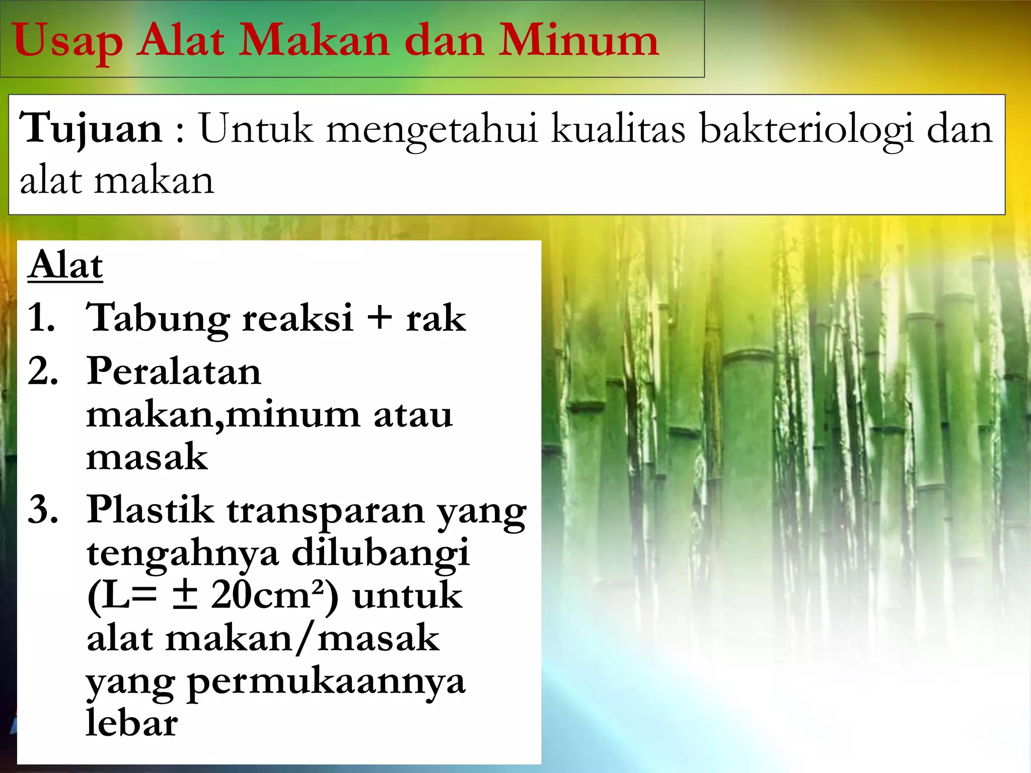 PENGAMBILAN SAMPEL MAKANAN.pptx