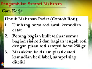 PENGAMBILAN SAMPEL MAKANAN.pptx