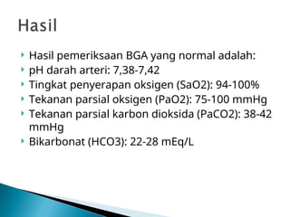 Pengambilan Sample Darah dalam masalah BGA.ppt