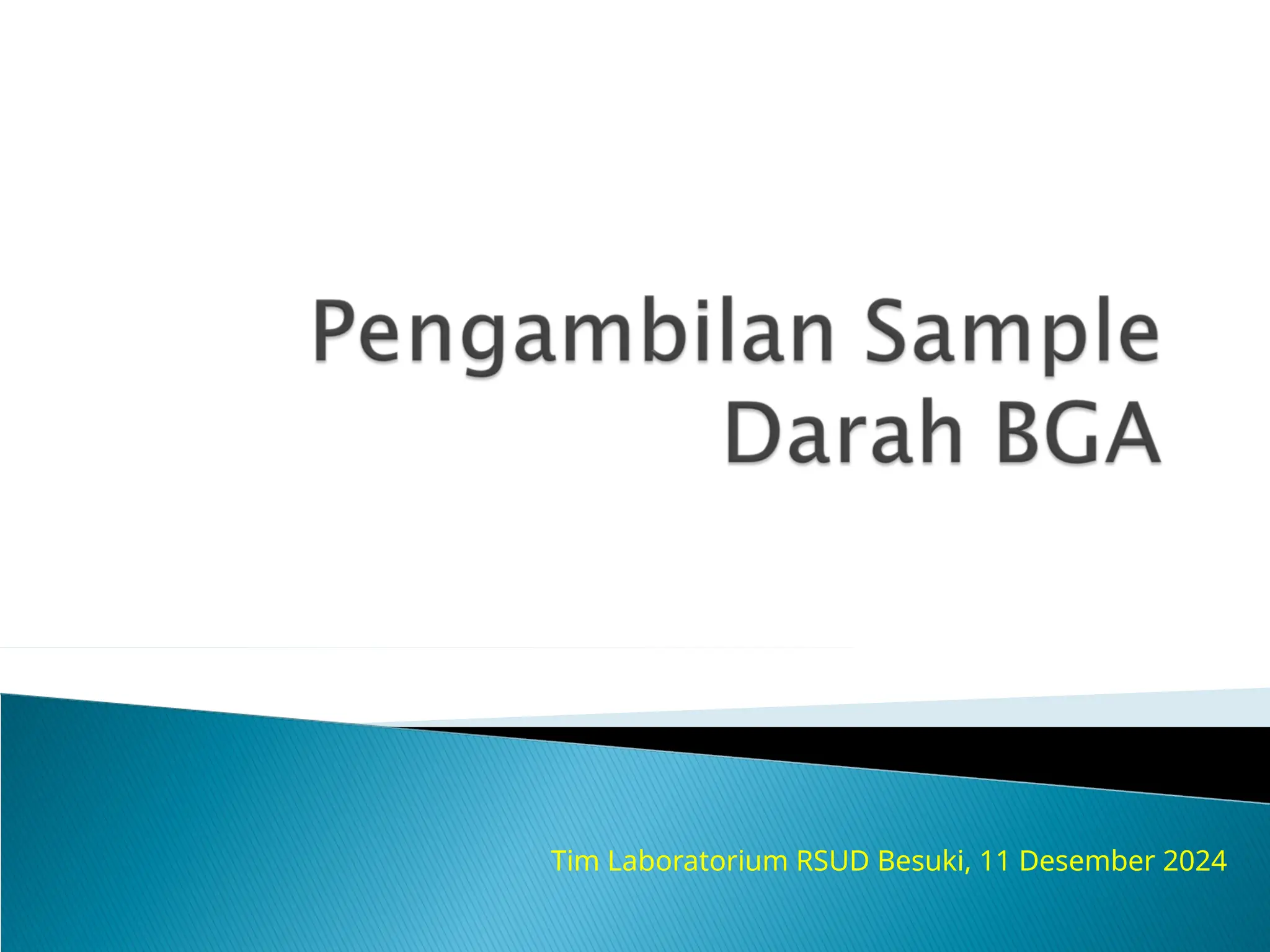 Pengambilan Sample Darah di rumah sakit .ppt