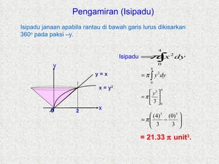 Pengamiran (isipadu) | PPT