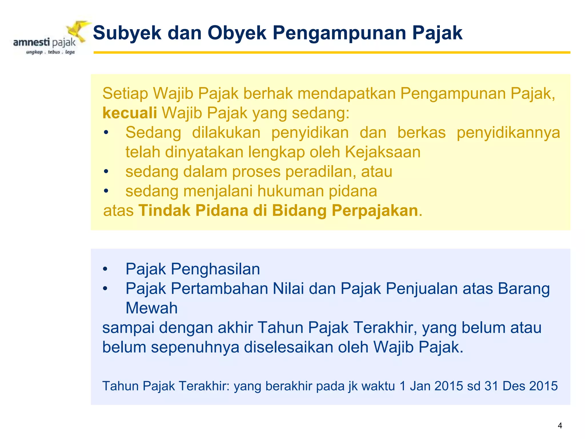 Pengampunan Pajak 020816 | PPTX