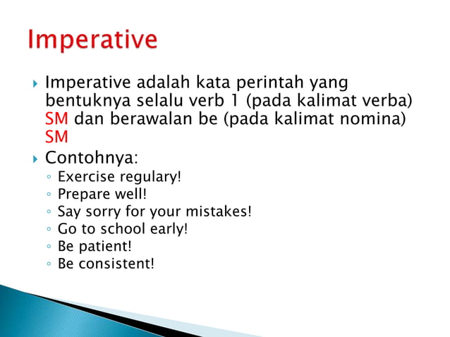 KELAS 12 SMK PERTEMUAN 34//IF CLAUSE IMPERATIVE Part 1 | PPTX