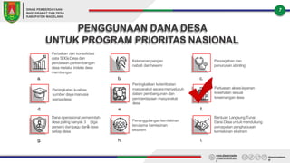 Penganggaran DD untuk Mengatasi Penyakit | PPT