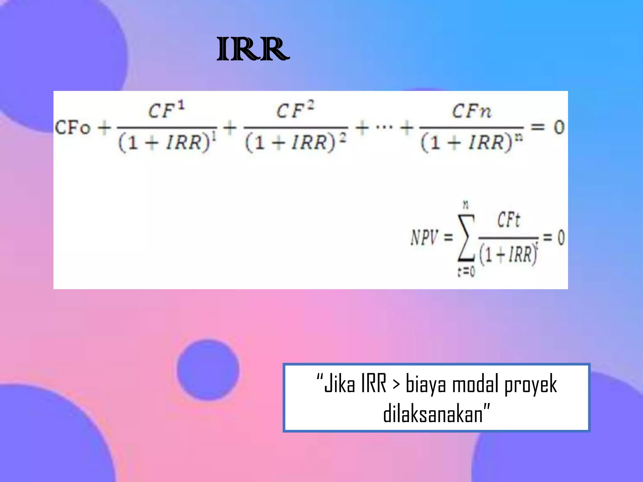Penganggaran modal | PPTX