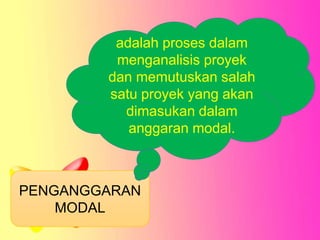 Penganggaran modal | PPTX