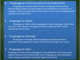 Pengangguran | PPTX