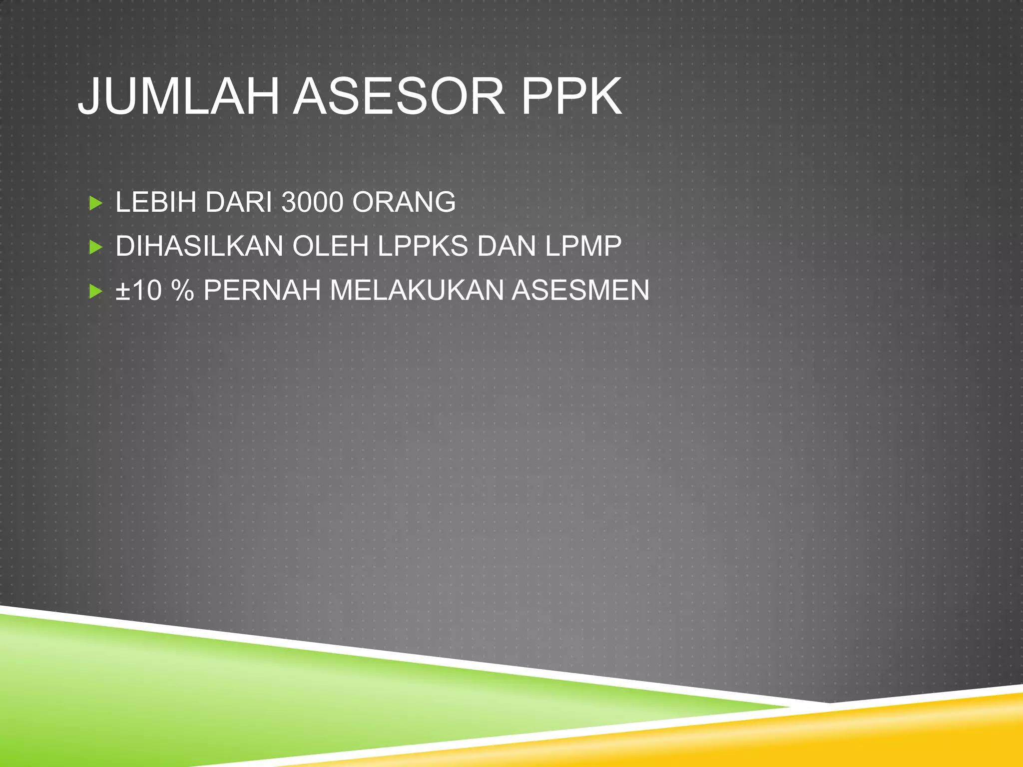 Laporan panitia Pengembangan Instrumen PPK, Solo, 17 maret 2014 | PPT