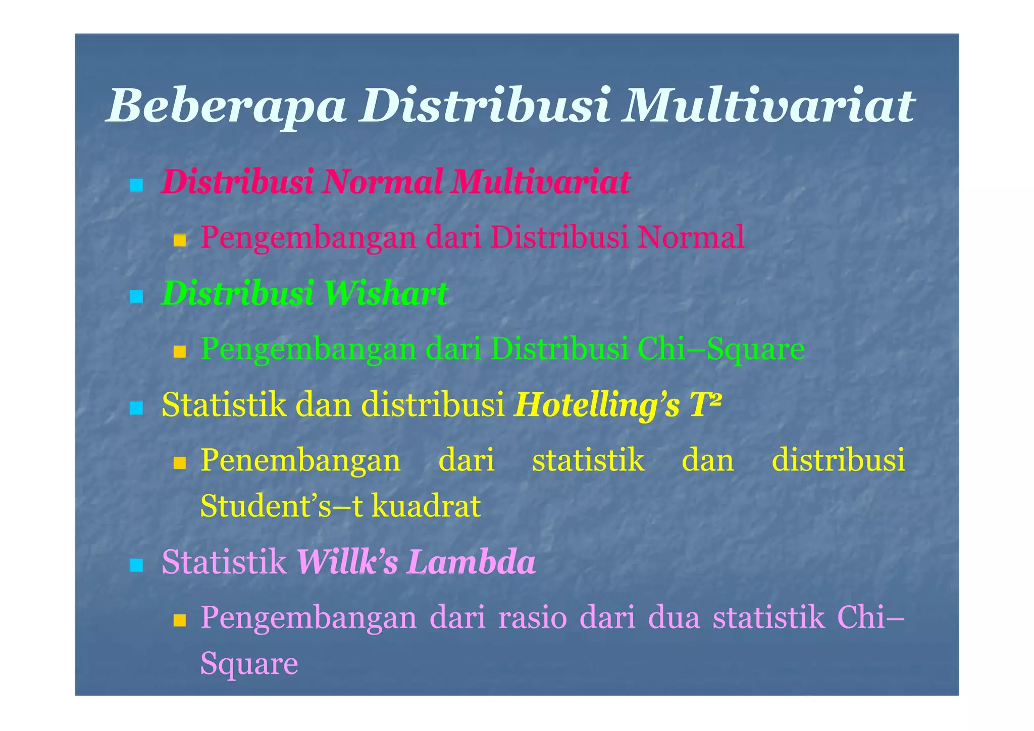 Pengantar analisis-multivariat | PDF