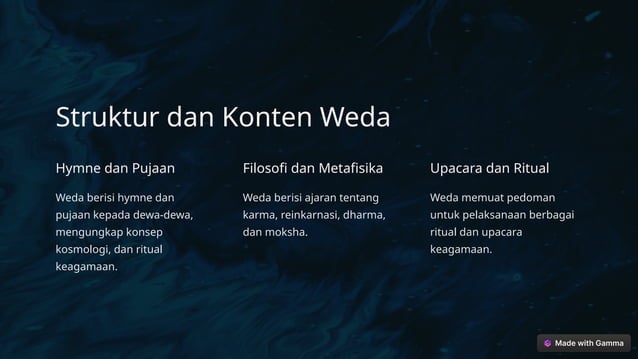 pengantar weda siswa kelas 5 agama hindu | PPTX