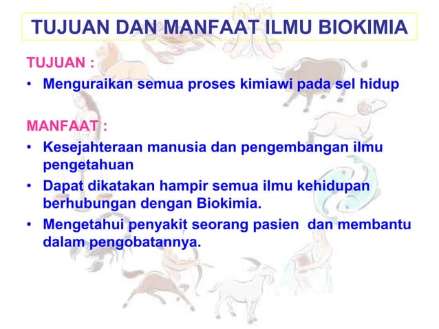 Mata kuliah pengantar biokimia dasar new | PPT