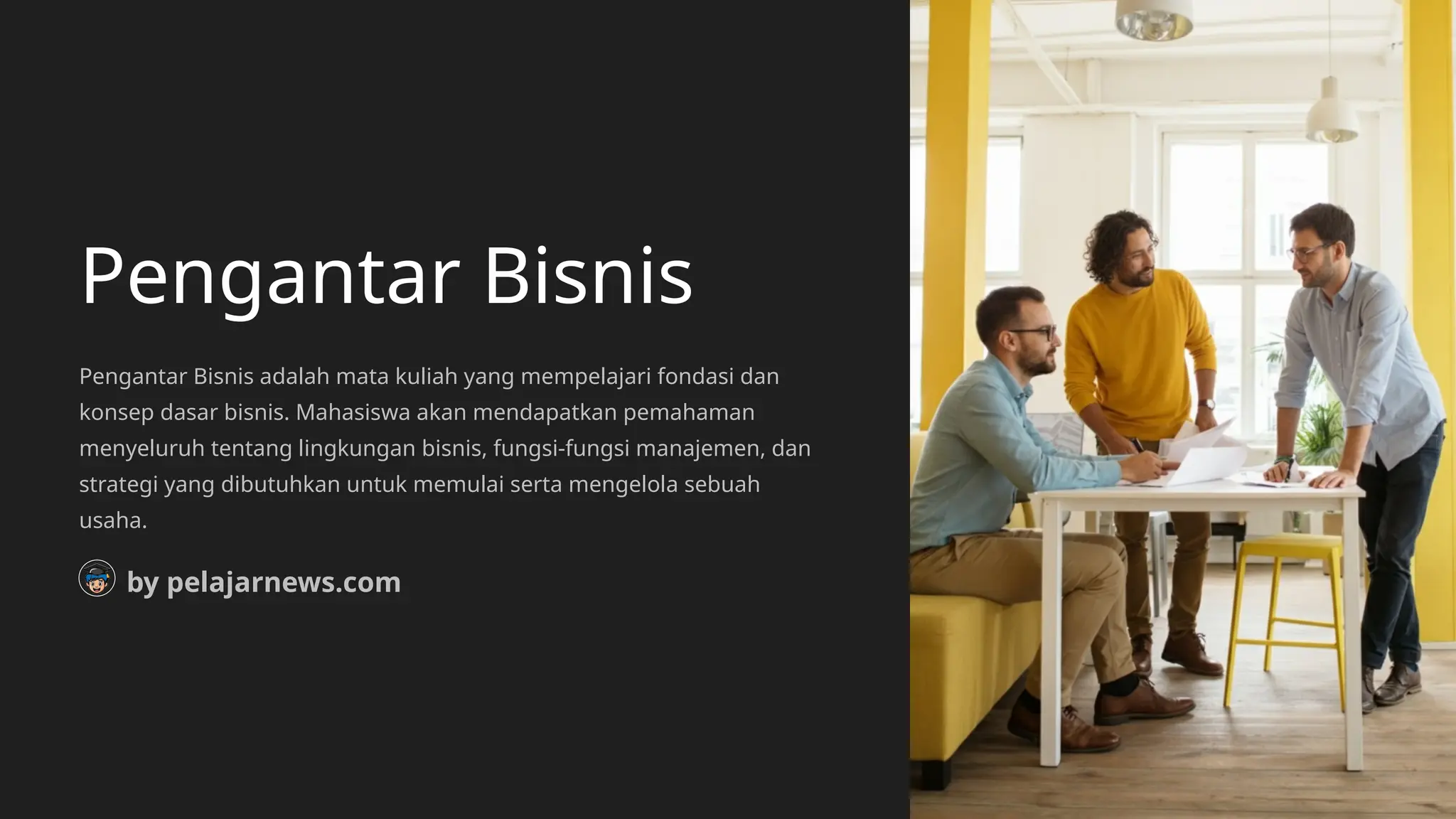 Materi Pengantar Bisnis PowerPoint Terbaru | PPTX