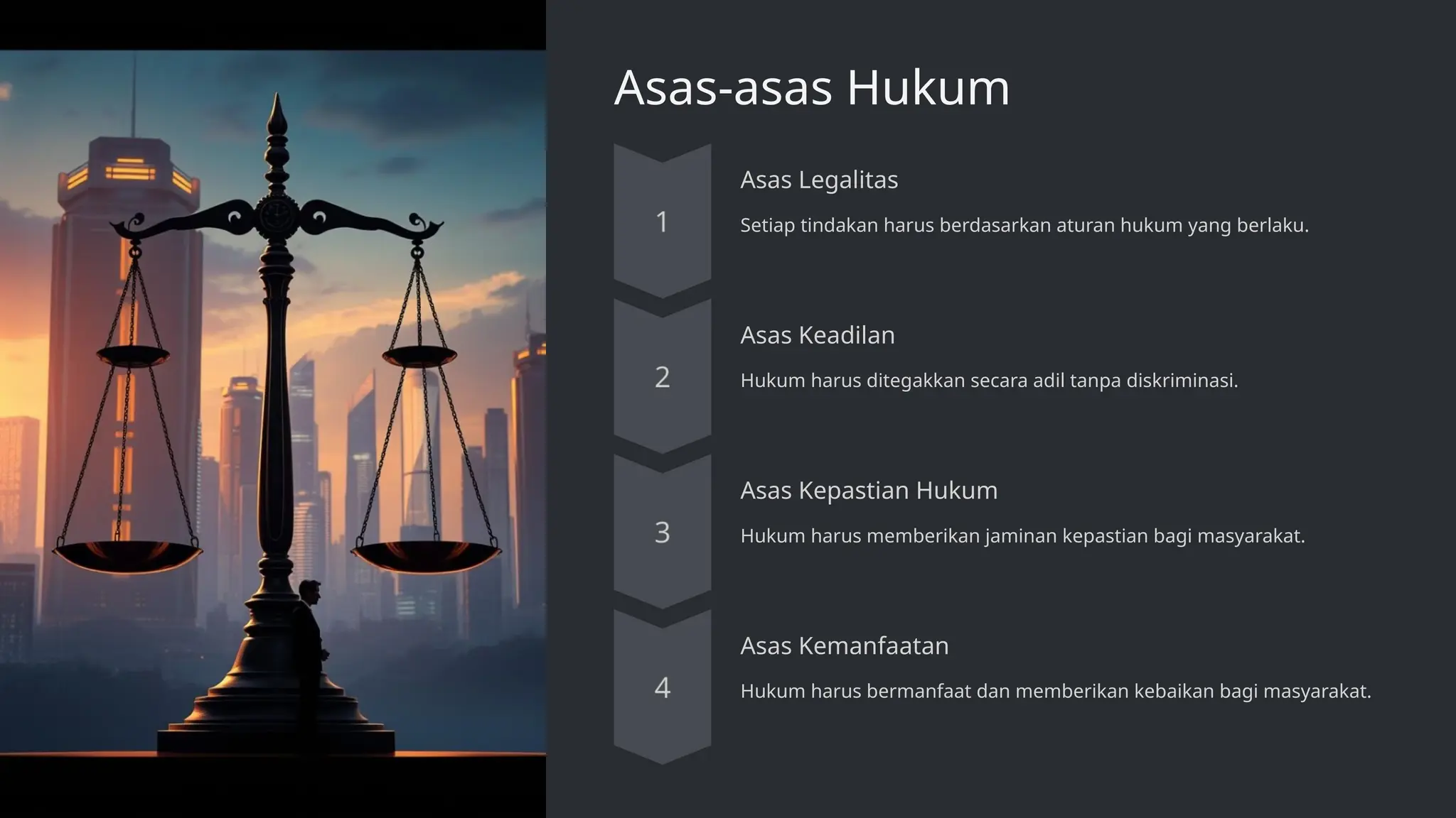 Materi Pengantar Ilmu Hukum PowerPoint Terbaru | PPTX