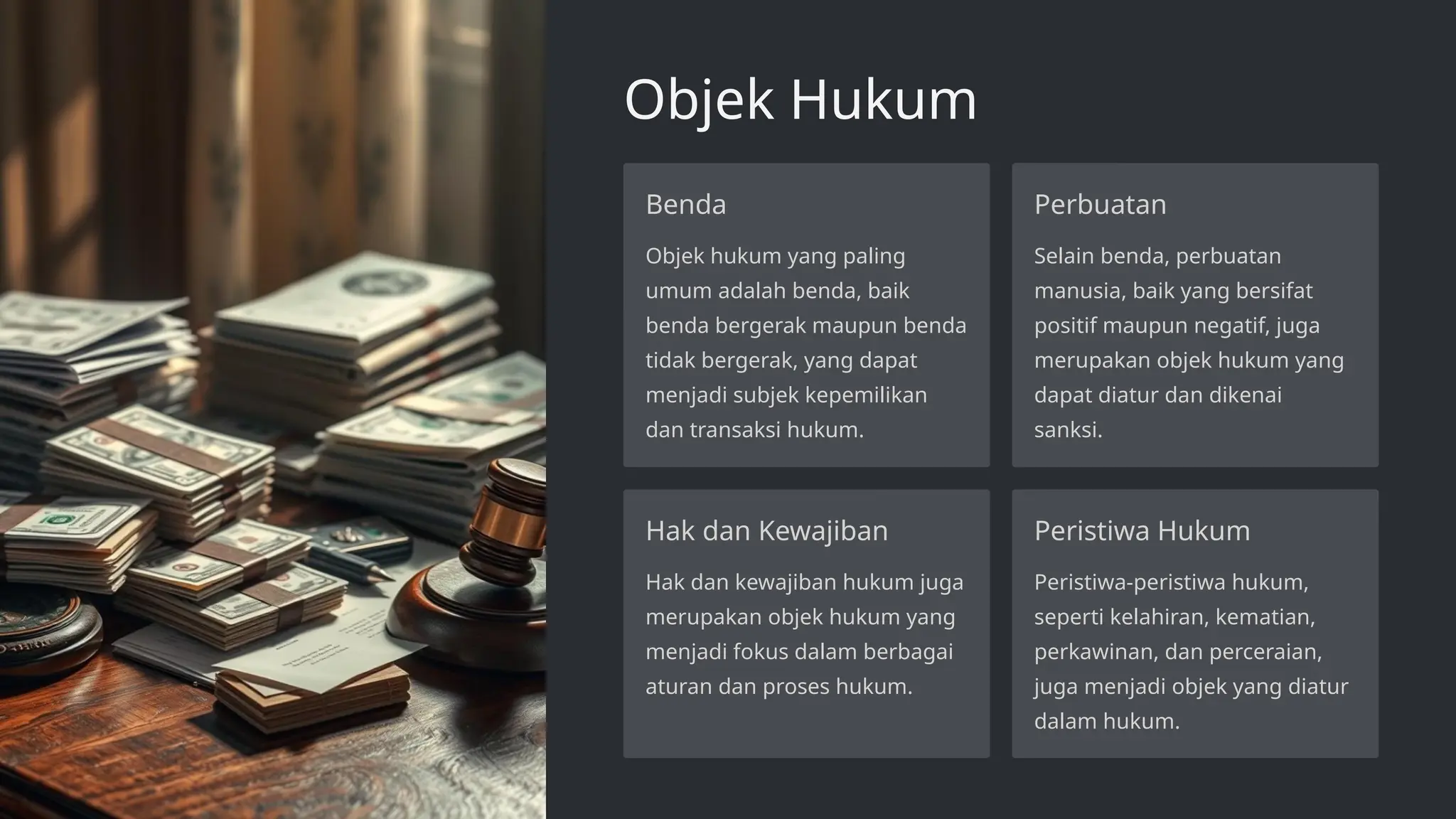 Materi Pengantar Ilmu Hukum PowerPoint Terbaru | PPTX