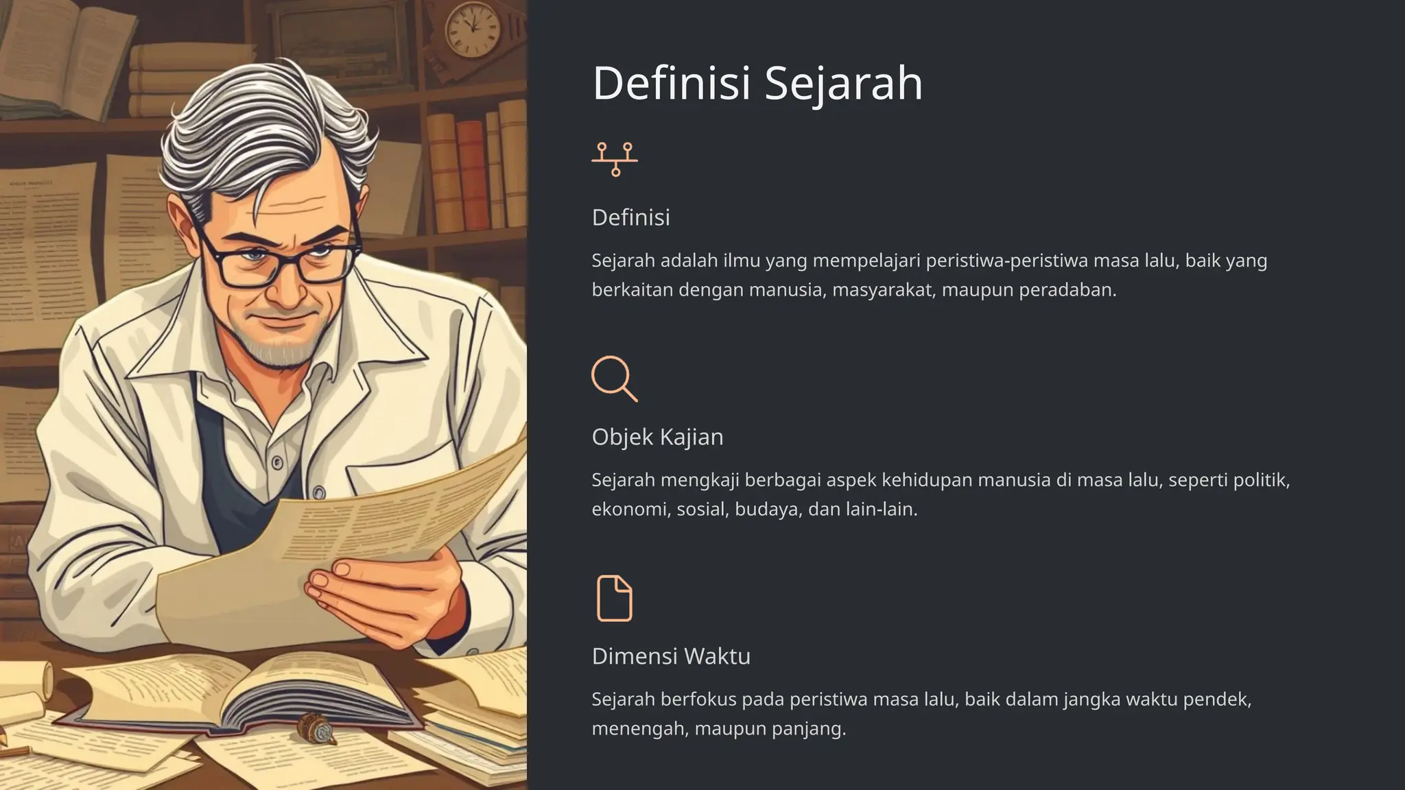 Materi Pengantar Ilmu Sejarah PowerPoint | PPTX