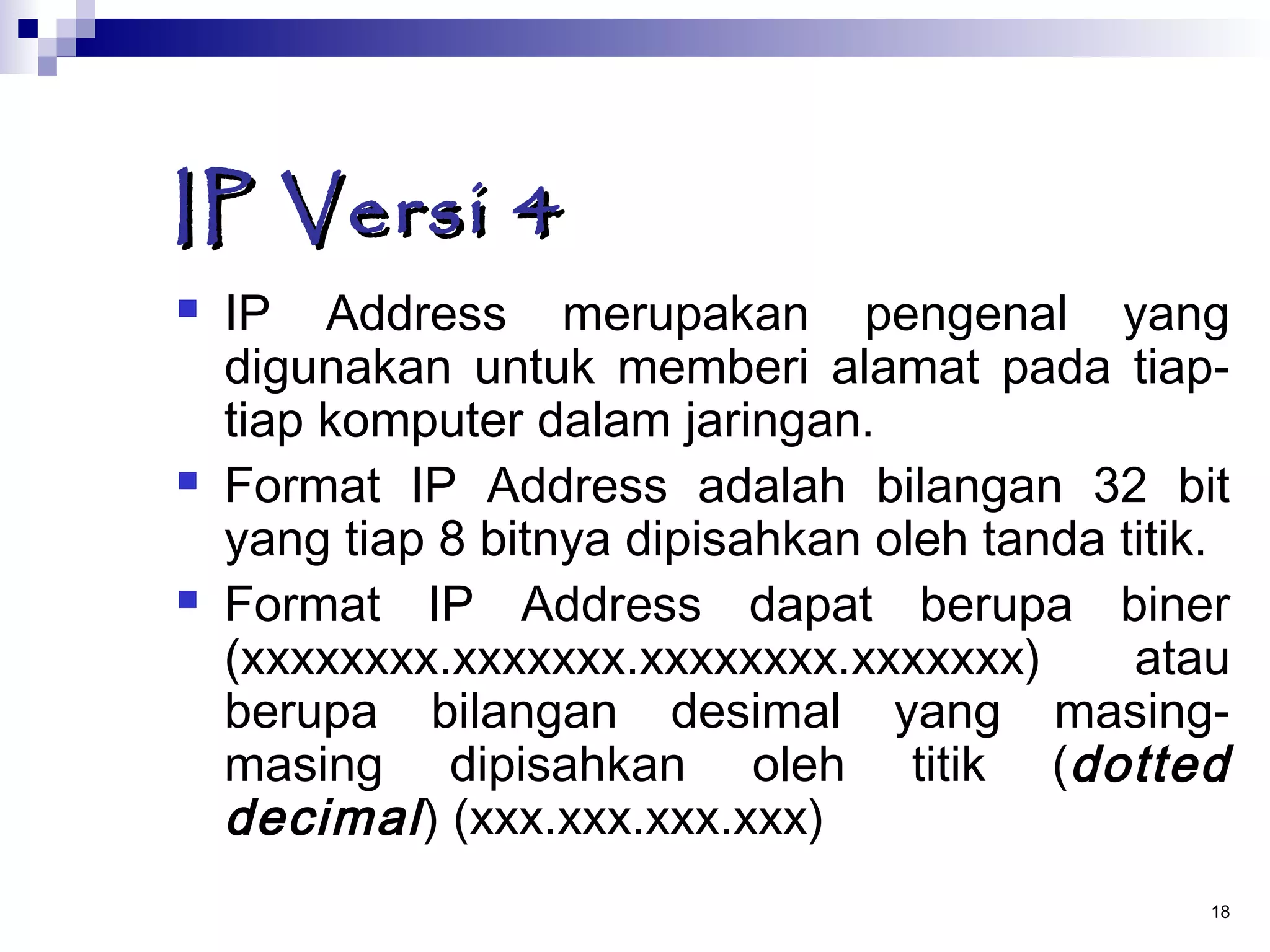 Pengantar jarkom-1-4 tcp ip | PPT
