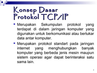 Pengantar jarkom-1-4 tcp ip | PPT