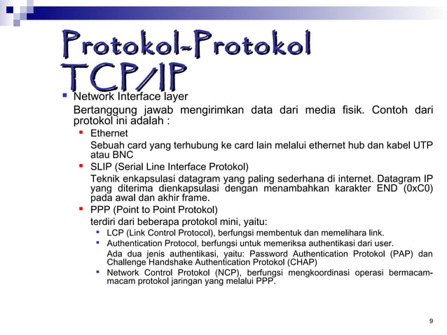 Pengantar jarkom-1-4 tcp ip | PPT