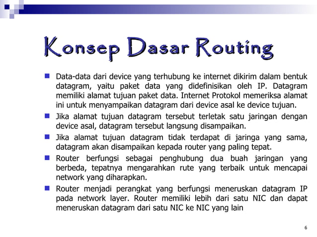 Pengantar jarkom-1-6 | PPT