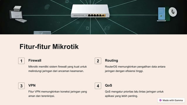 Pengantar-Mikrotik mikrotik materi pertama | PPT