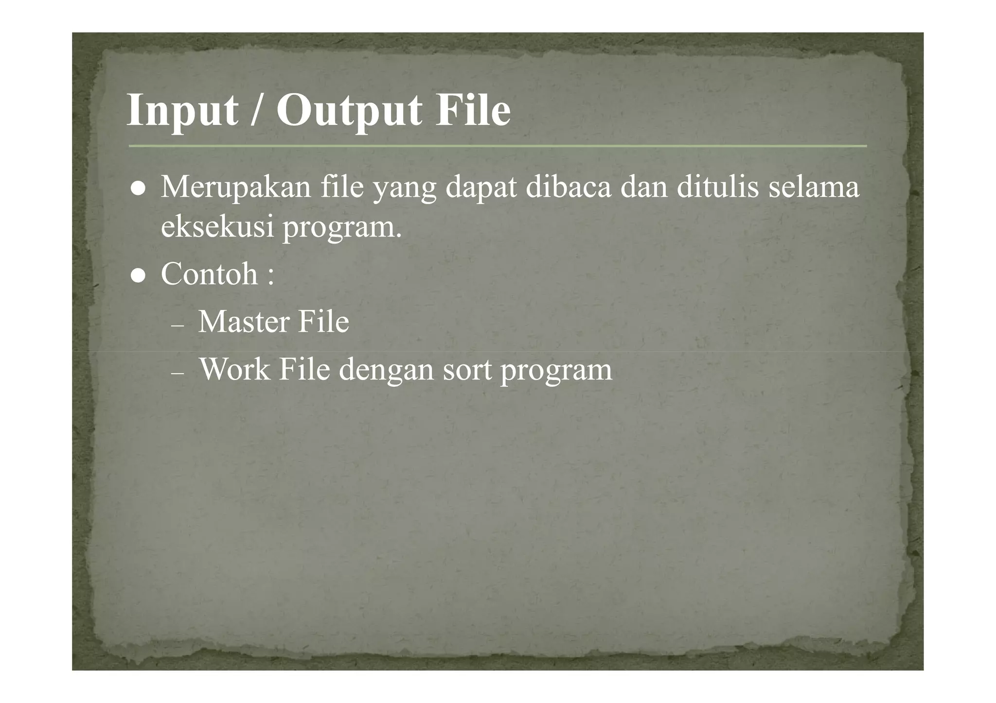 Pengantar Sistem Berkas | PDF