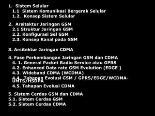 materi pengantar struktur jaringan seluler | PPT
