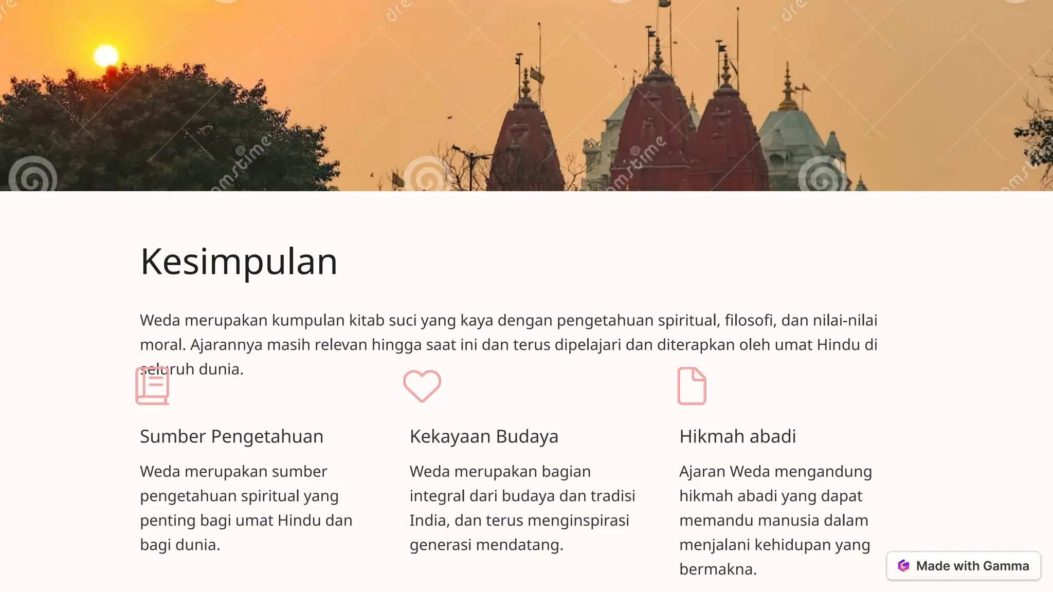 power point pengantar weda sekolah dasar | PPTX