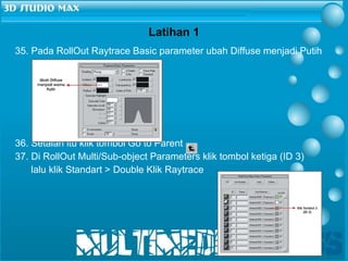 Pengantar 3 d studio max v | PPT