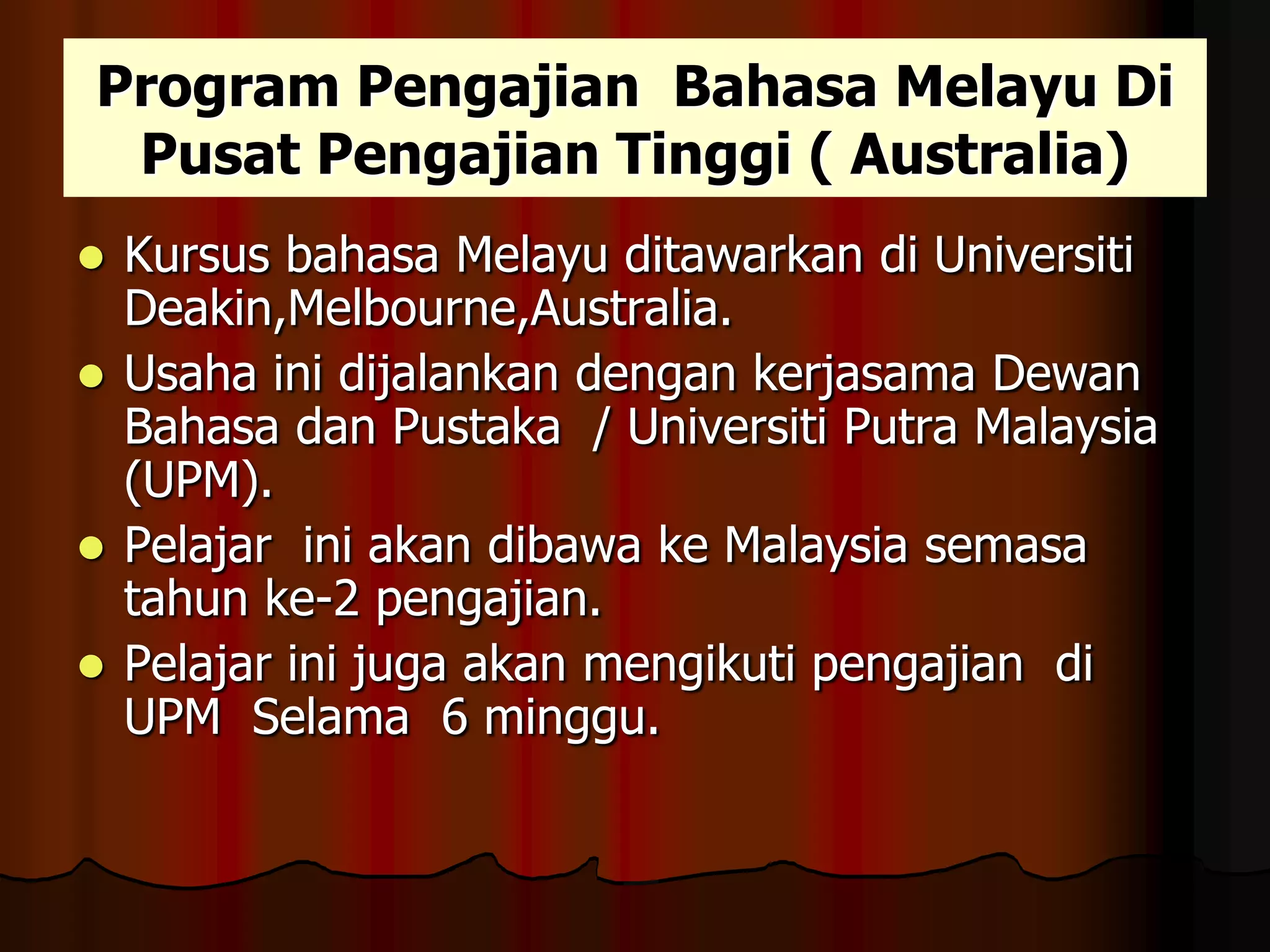 Pengantarabangsaan Bahasa Melayu | PPSX