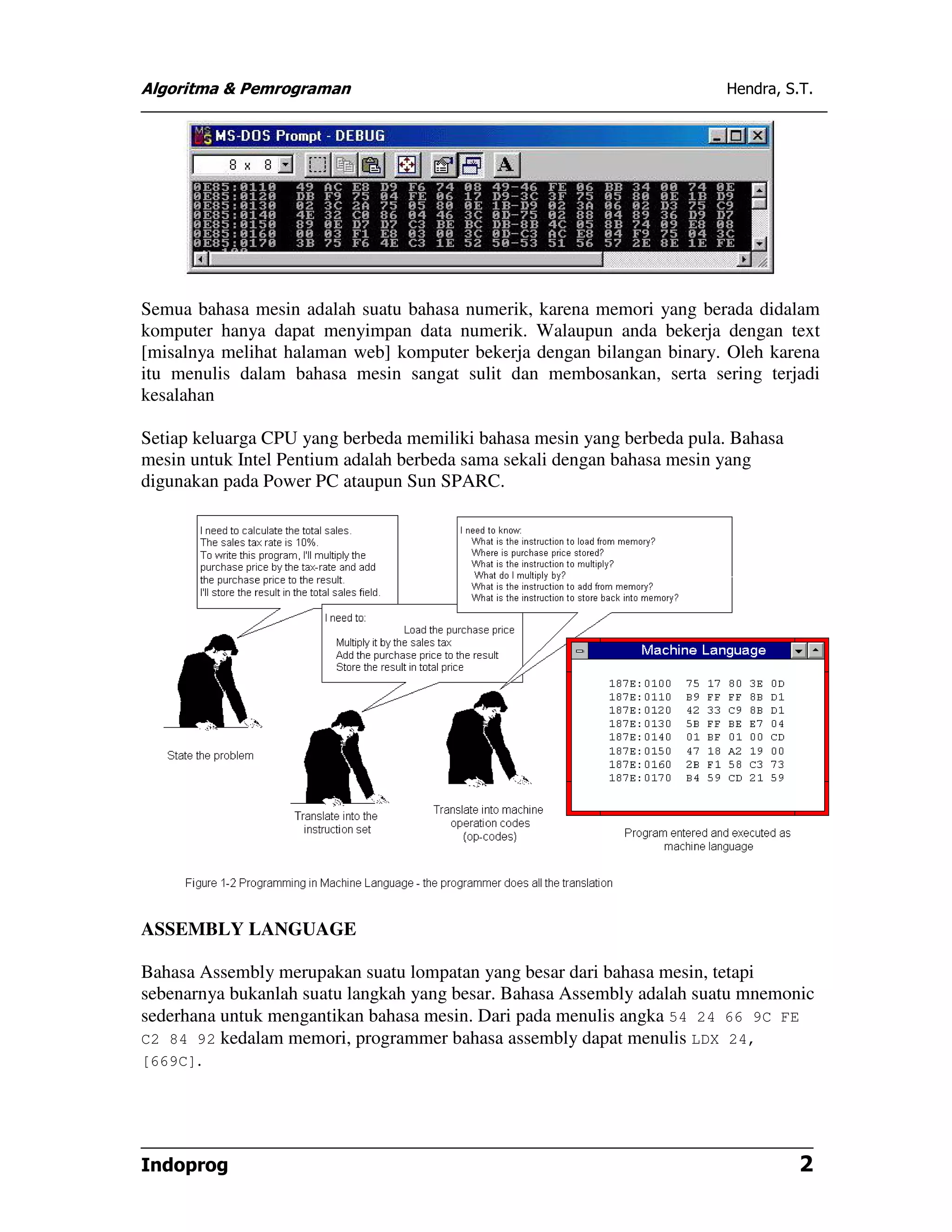 Pengantar algoritma & pemrograman komputer | PDF