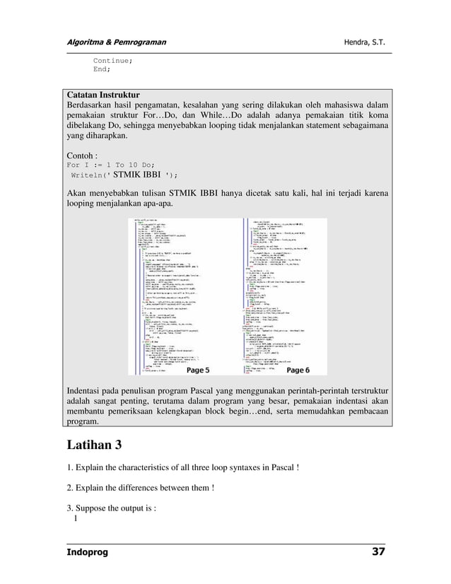 Pengantar algoritma & pemrograman komputer | PDF