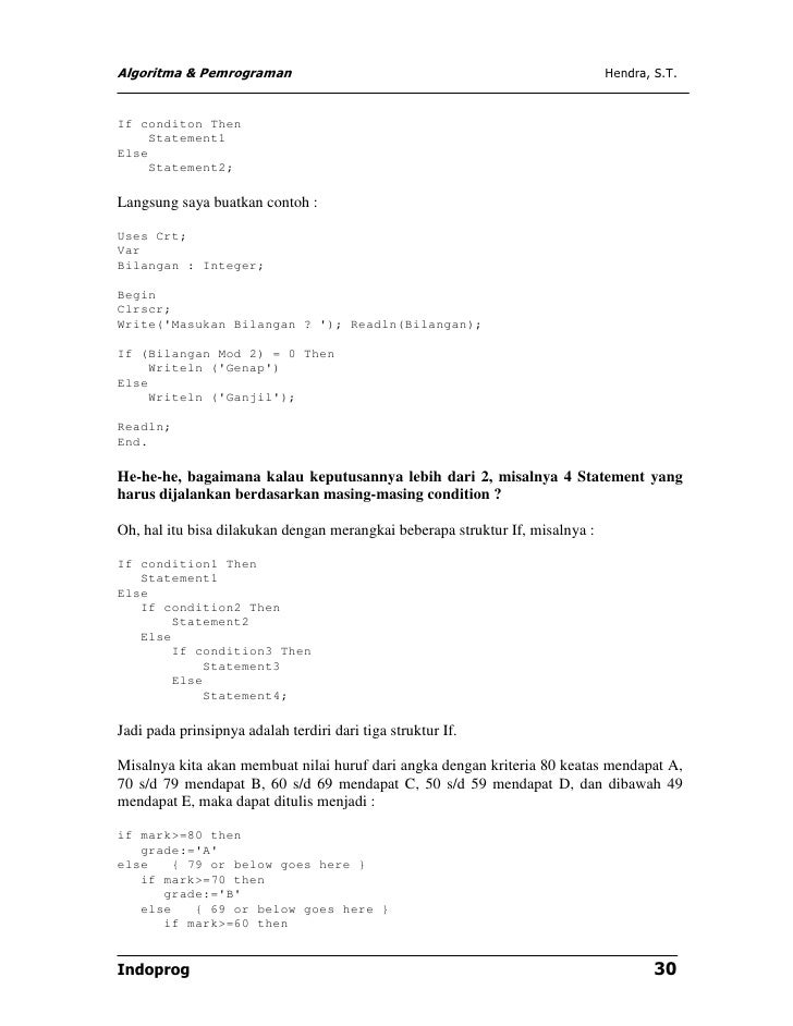 Algoritma pemrograman komputer - snoapps