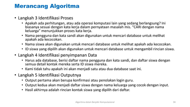 Introduction to Algorithm - Pengantar Algoritma | PPTX