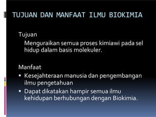 Pengantar biokimia | DOCX