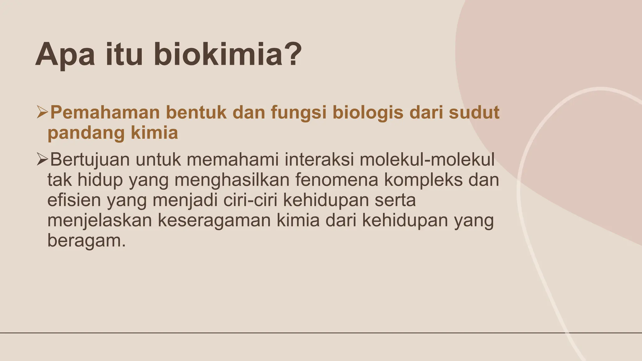 Pengantar BIOKIMIA Kehidupan secara Umum.pptx