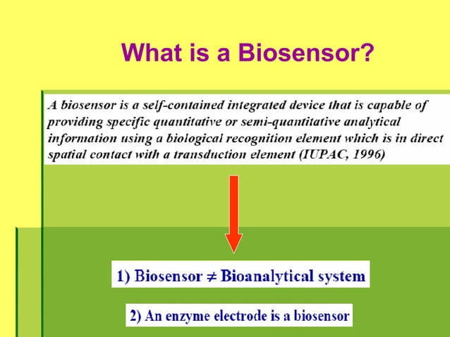 Pengantar biosensor | PPT