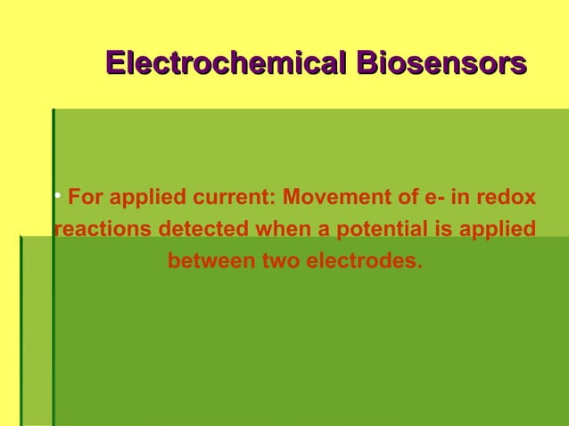 Pengantar biosensor | PPT