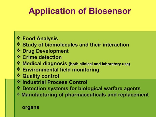 Pengantar biosensor | PPT