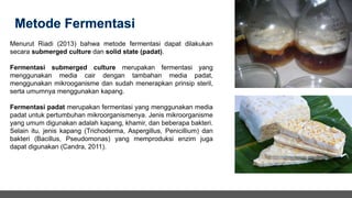Pengantar Bioteknologi_Teknologi Fermentasi, Manfaat dan Aplikasinya.pptx