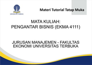 OPTIMALKAN BISNIS | PPT