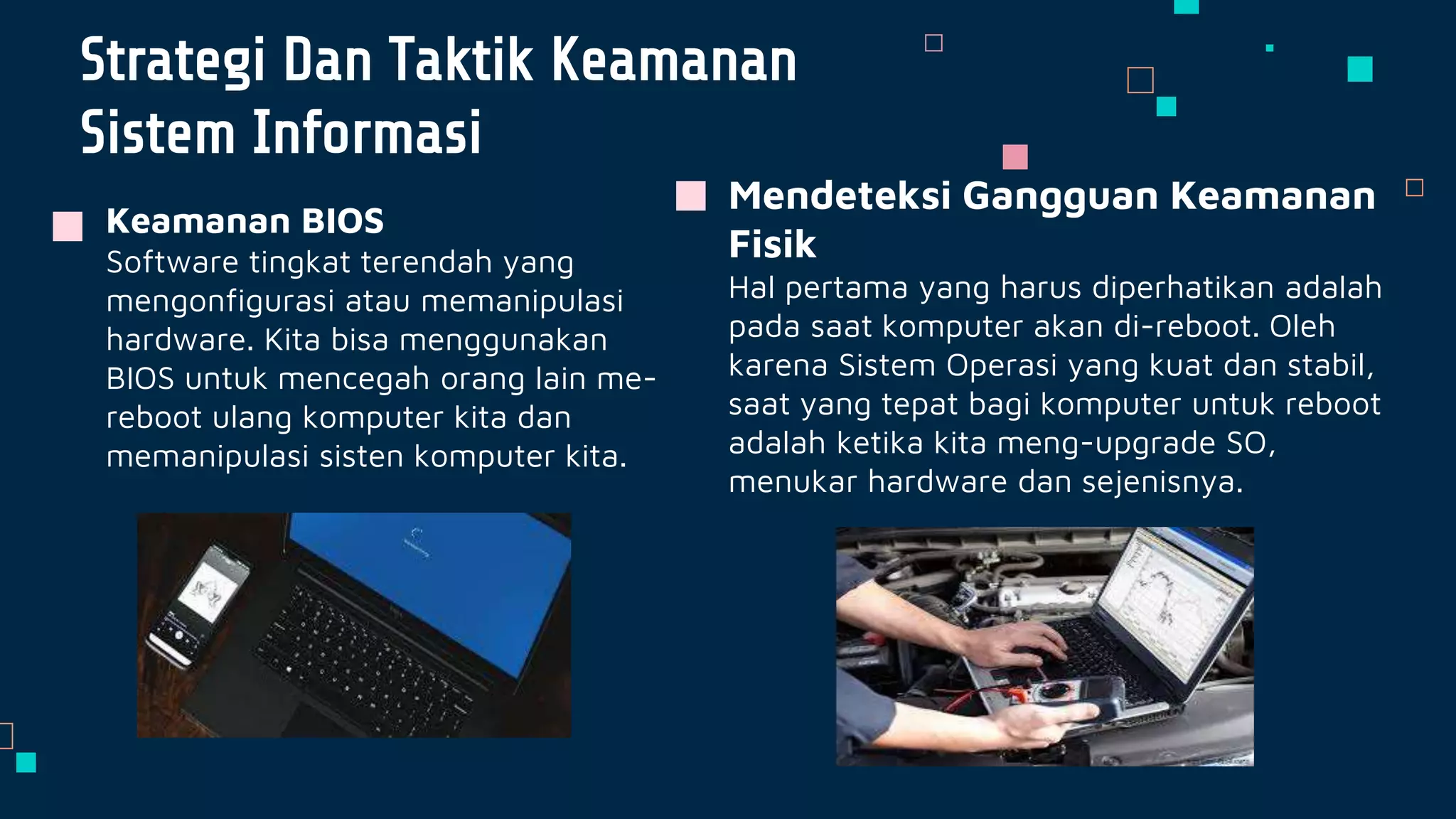 Pengantar Dan Konsep Keamanan Sistem Informasi | PPTX