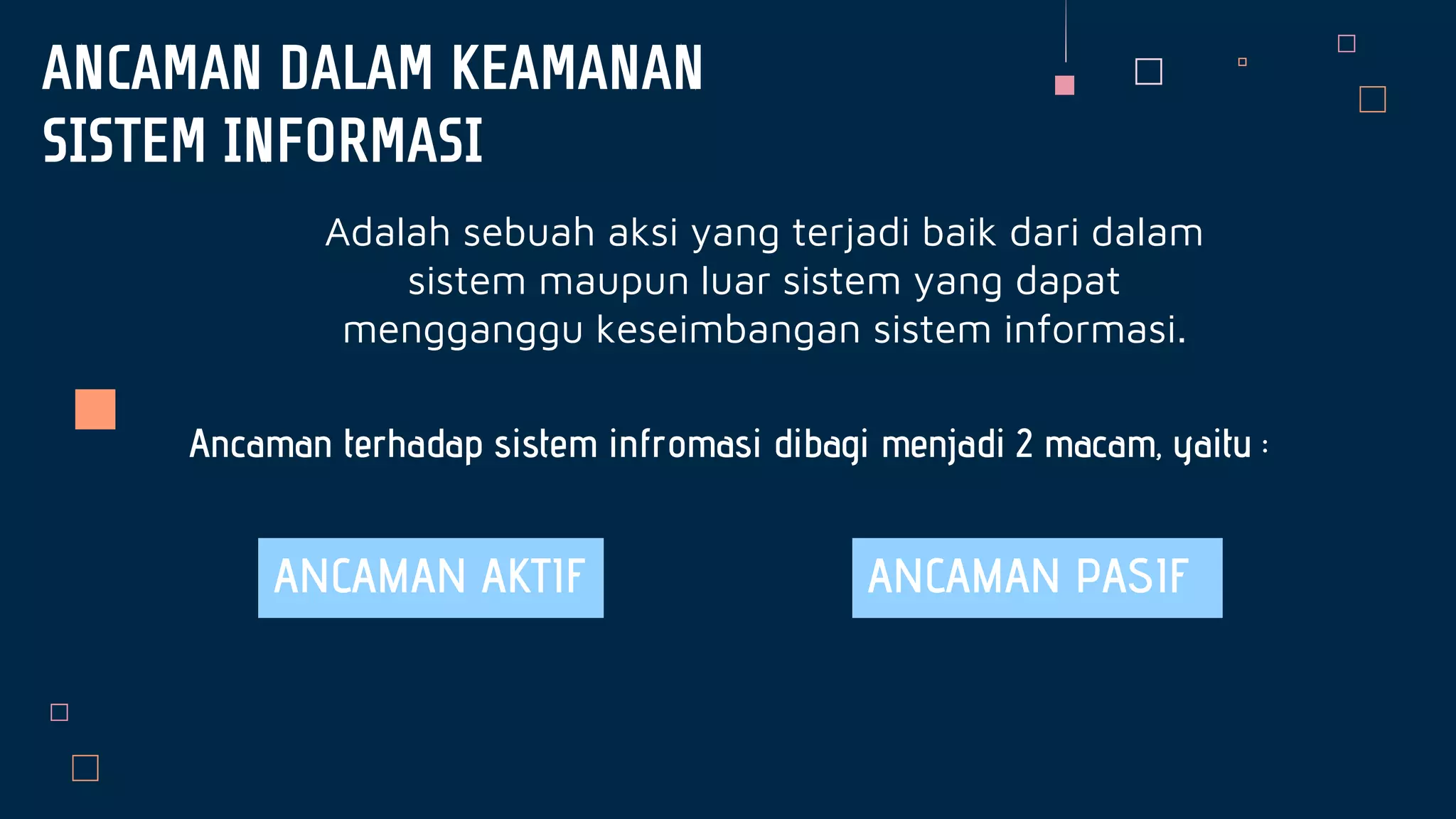 Pengantar Dan Konsep Keamanan Sistem Informasi | PPTX
