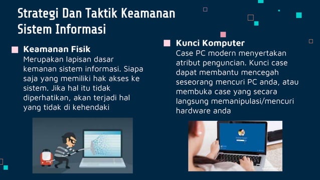 Pengantar Dan Konsep Keamanan Sistem Informasi | PPTX