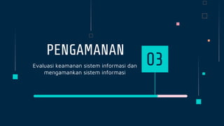Pengantar Dan Konsep Keamanan Sistem Informasi | PPTX