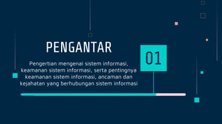 Pengantar Dan Konsep Keamanan Sistem Informasi | PPTX