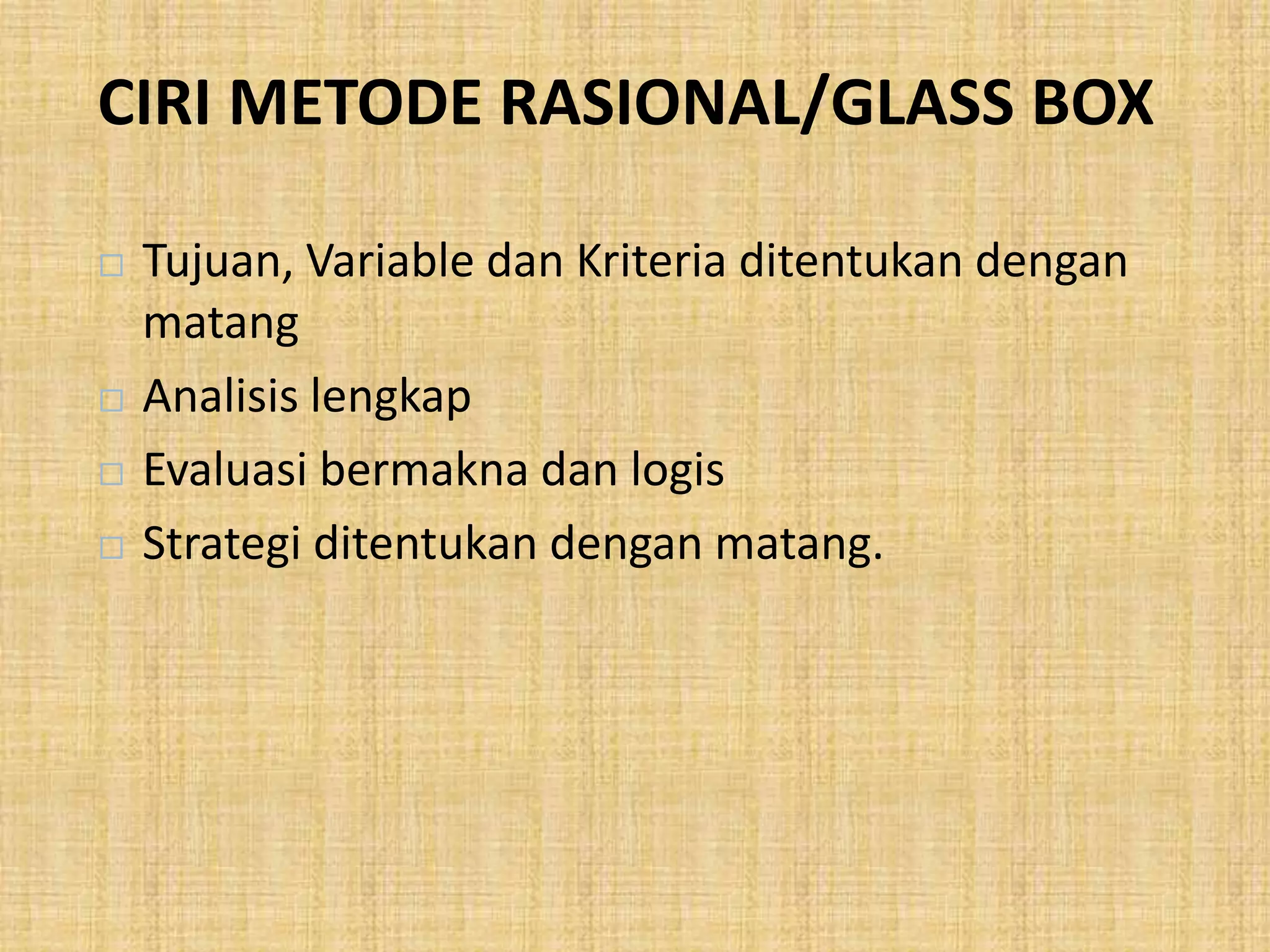 GABUNGAN BLACK BOX DAN GLASS BOX | PPTX
