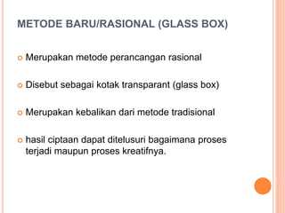 Pengantar desain interior (GLASS BOX) | PPT